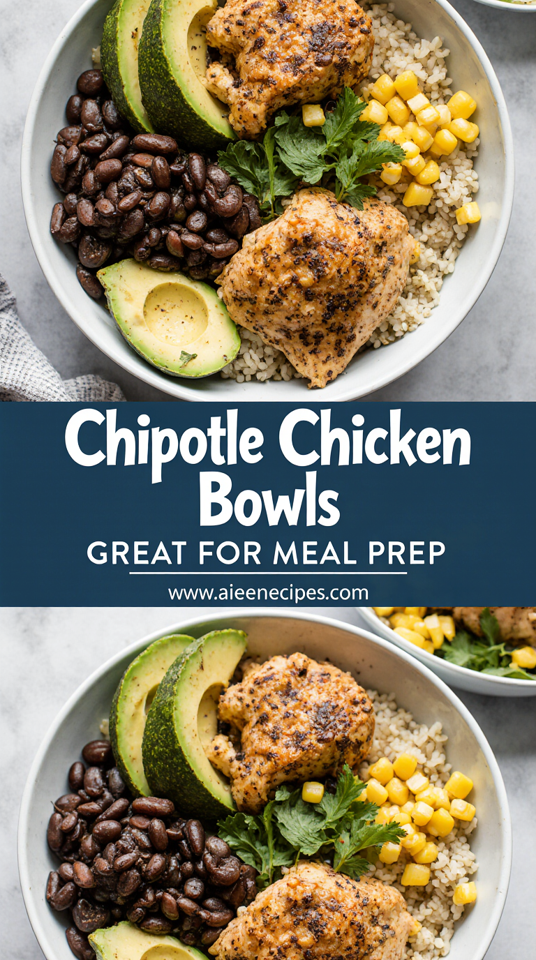 The No-Fail Chipotle Chicken Bowl Meal Prep (Ready in 30 Minutes ...