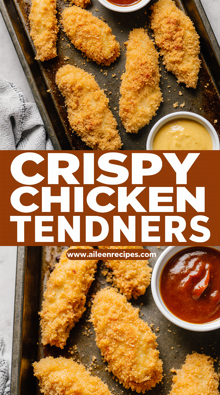 The Secret to Extra Crispy Oven Baked Chicken Tenders (No Deep Fryer Needed) - Aileenrecipes