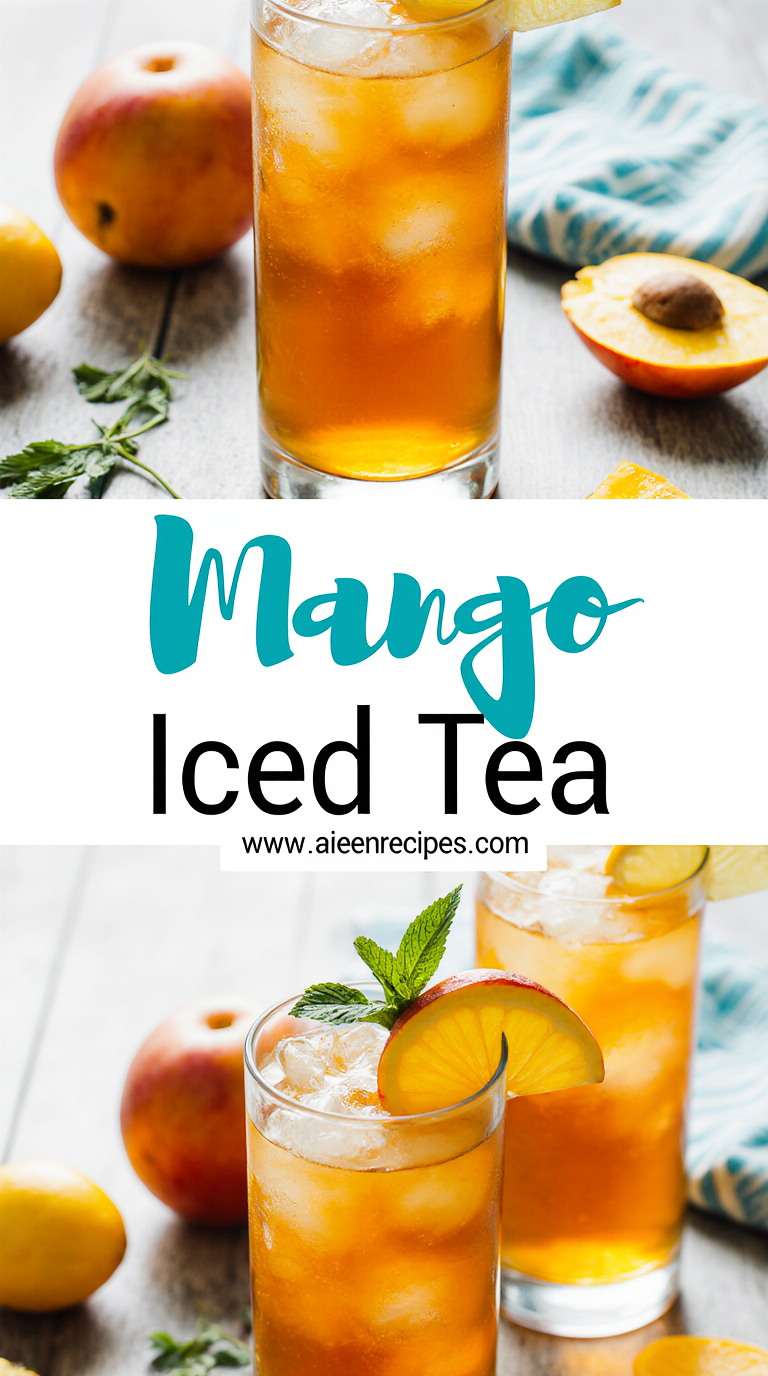 The Perfect Mango Iced Tea: A Foolproof Guide That Actually Works ...