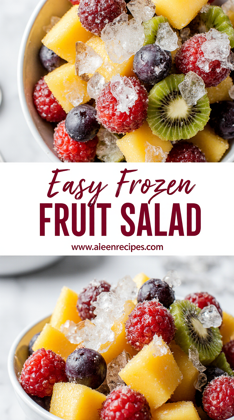 How to Make the Perfect Frozen Fruit Salad (Secret Family Recipe ...