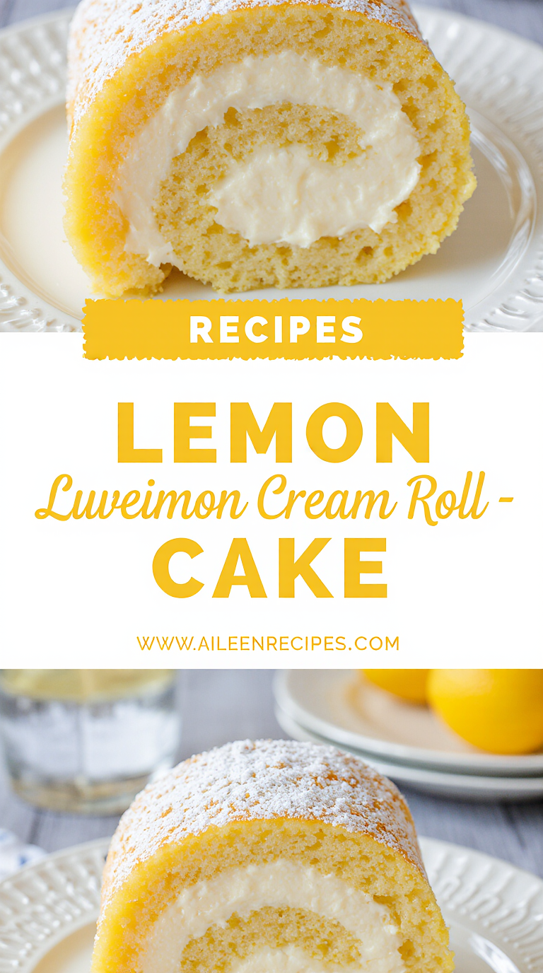How to Make the Perfect Lemon Roll Cake Recipe: A Baker's Secret Guide ...